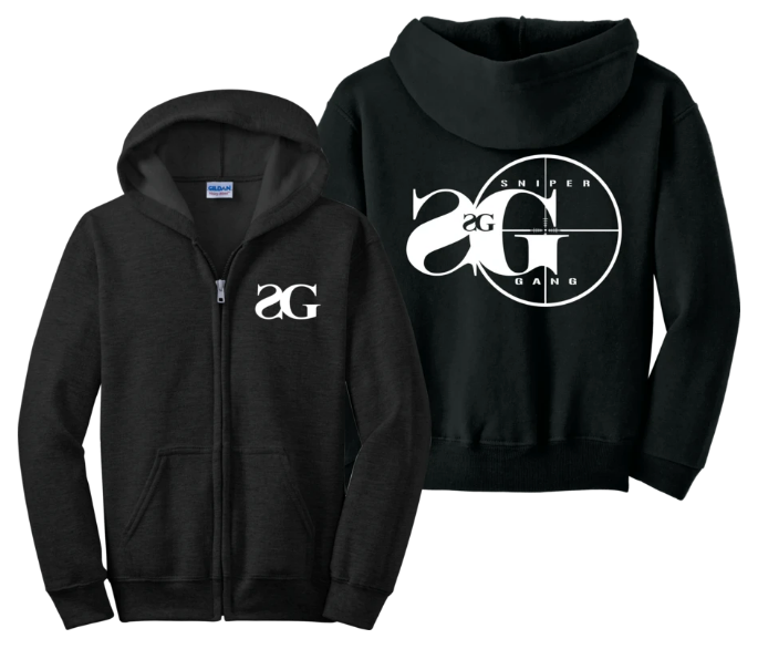 Sniper Gang Zip Up Hoodie Unisex Hooded Sweatshirt – Pacific Hoodies